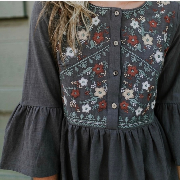 Polagram | Dresses | Polagram Womens Sz Small Gray Dress Tunic ...